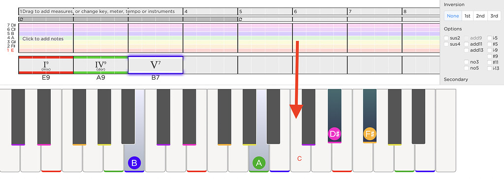 How to add a note to existing chord? - feature requests - Hooktheory Forum