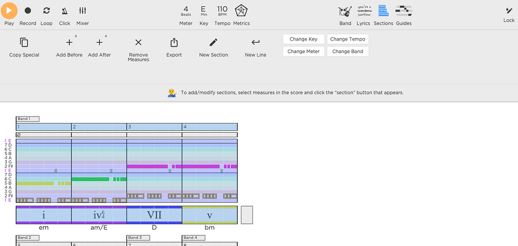 Sections Editor - bug reports - Hooktheory Forum
